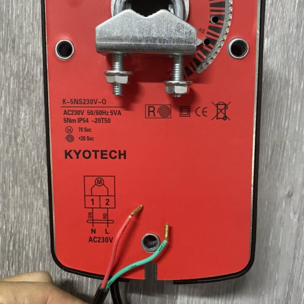 Cách Kết Nối Điện Nguồn Cho Van chặn lửa MFD và Van MD - SAV